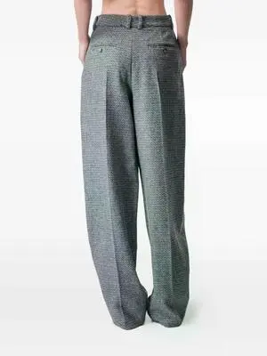 ARTICLE TEN Tweed Wool Trousers