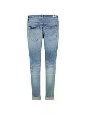 DONDUP Cropped Jeans - Blue