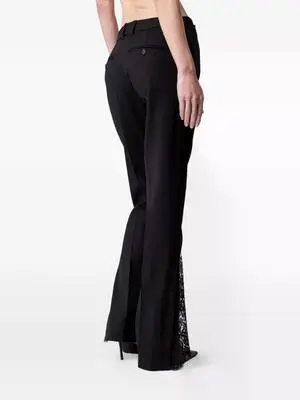 ARTICLE TEN Lace-detail Trousers