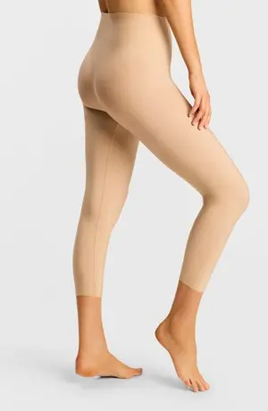 Commando Zone Smoothing Capri Pants - Beige