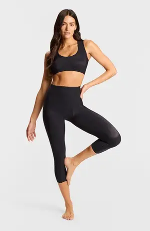 Commando Zone Smoothing Capri Pants - Black