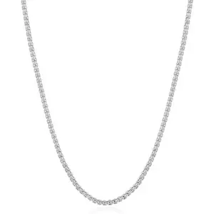 CRISLU Rounded Box Chain Necklace
