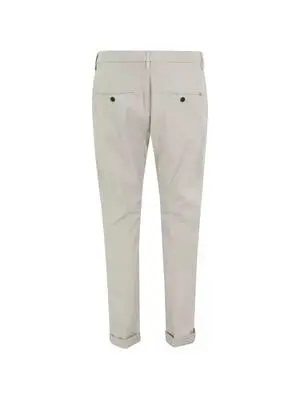 DONDUP Cropped Trousers - Neutrals
