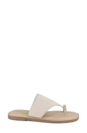 Splendid Lily Toe Loop Sandal - Oat