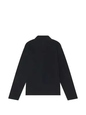 O.FILES Half-zip Long Sleeve T-shirt