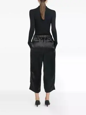 Maria Mcmanus Elasticated-waistband Cropped Trousers