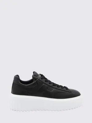 Hogan H-stripes Platform Trainers - Black