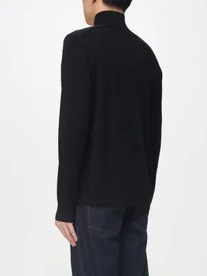 Burberry Quarter Zip Sweater - Black