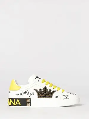 Dolce & Gabbana Low Top Sneakers - White