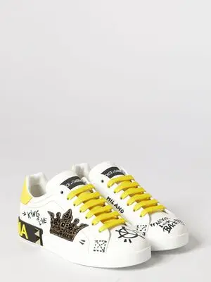 Dolce & Gabbana Low Top Sneakers - White