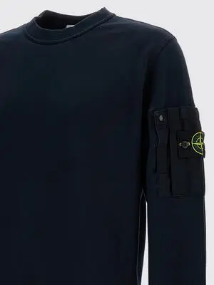 Stone Island Crewneck Sweatshirt - Blue
