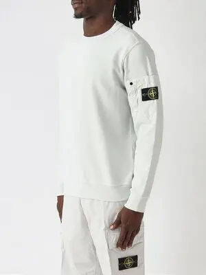 Stone Island Crewneck Sweatshirt - Sky