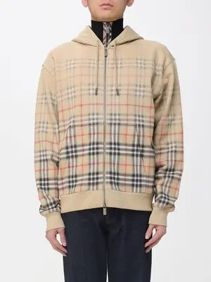 Burberry Printed Zip-up Hoodie