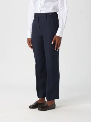 Brunello Cucinelli Cropped Stretch Cotton Trousers