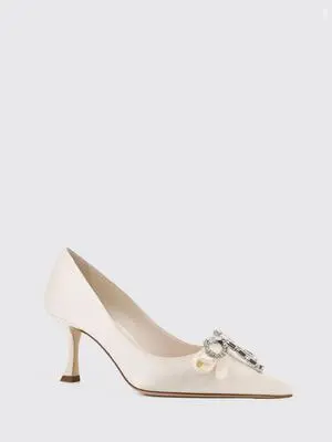 JIMMY CHOO Pointed Toe Pumps - Ivory