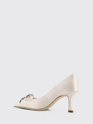 JIMMY CHOO Pointed Toe Pumps - Ivory
