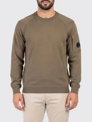 C.P. COMPANY Crew Neck Sweater - Green