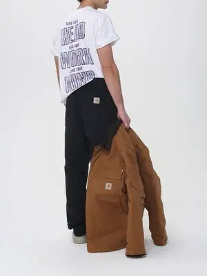 Carhartt Work In Progress Wide Leg Single Knee Denim Jeans - Black