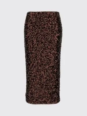 ROTATE BY BIRGER CHRISTENSEN Midi Sequin Skirt