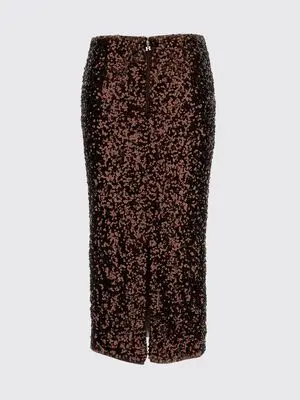 ROTATE BY BIRGER CHRISTENSEN Midi Sequin Skirt