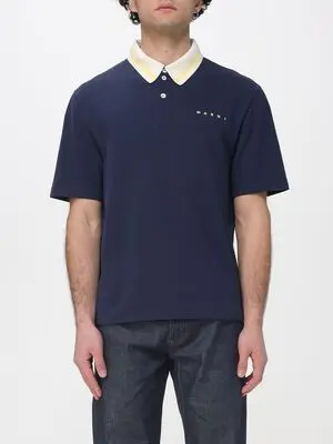 Marni Color Blocked Polos For Men