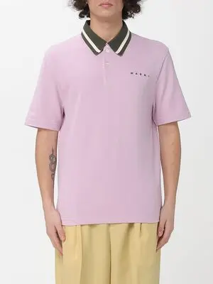 Marni Color Blocked Polos For Men
