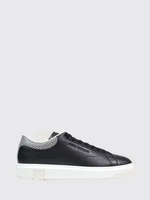 Armani Exchange Embossed Sneakers For Men