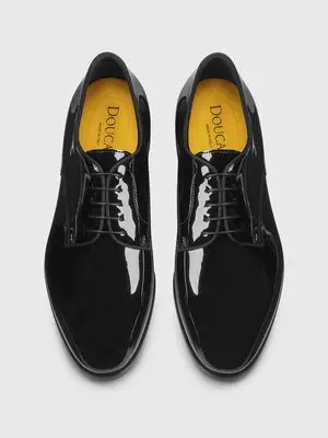 DOUCAL'S Patent Leather Oxford Shoes