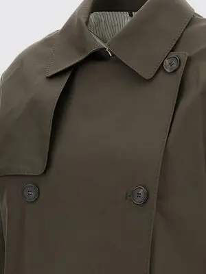 Max Mara Zeno Double Breasted Short Trench Coat