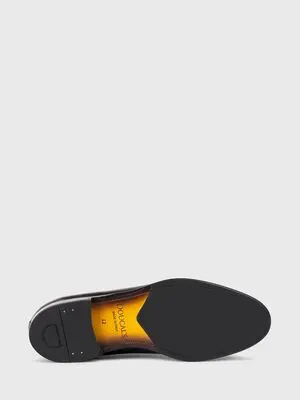 DOUCAL'S Leather Oxford Shoes - Dark