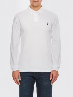 Polo Ralph Lauren Cotton Polo Shirt With Mini Logo - White