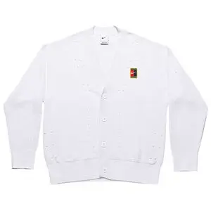 Nike Court Slam Tennis Cardigan - White