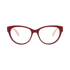 Alexander McQueen Acetate Cat Eye Optical Frames - Red