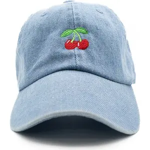 REY TO Z Embroidered Baseball Cap - Denim