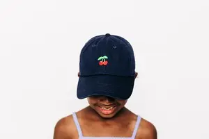 REY TO Z Embroidered Baseball Cap - Navy