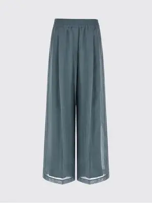 Brunello Cucinelli Wide Leg Pants - Blue