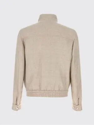 Brunello Cucinelli Zip-up Jacket - Beige