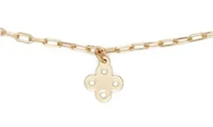 Tory Burch Forget Me Not Charm Station Necklace