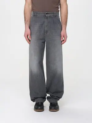 Maison Margiela Black Wash Bottoms For Men