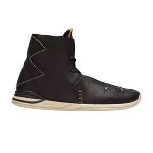 Visvim Huron Moc Hi-folk Boots - Black