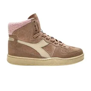 Women's Shearling High Top Sneakers