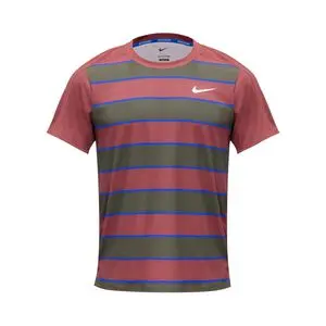 Nike Court Slam Dri-fit Adv Tennis Top - Red