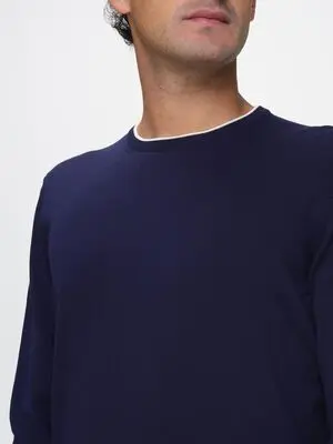 FAY Crew Neck Sweater - Blue