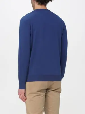 FAY Crew Neck Sweater - Denim