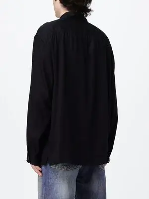 Our Legacy Relaxed Fit Lyocell Shirt With Dropped Shoulders