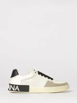 Dolce & Gabbana Lace Up Sneakers - White