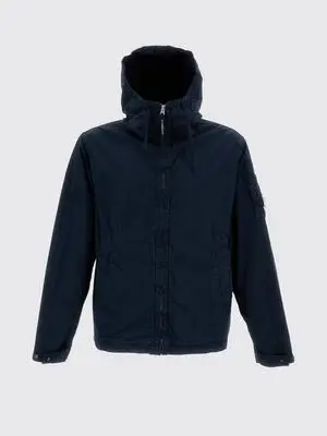 C.P. COMPANY Zip-up Hooded Jacket - Blue