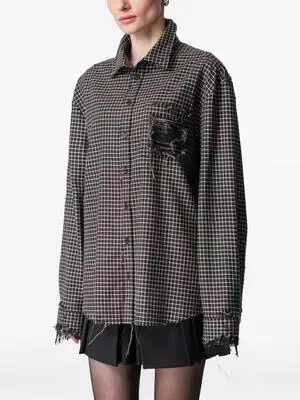 ARTICLE TEN Check-pattern Shirt