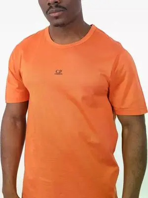 C.P. COMPANY Logo-detail T-shirt - Orange