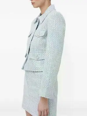 Miss Sixty Pearl-buttoned Flap-pockets Jacket